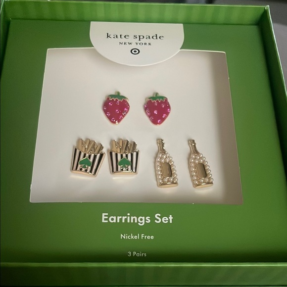 kate spade | Jewelry | Kate Spade X Target Earring Set | Poshmark